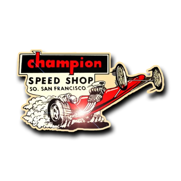 Champion Speed Shop - Hot Rod Decals