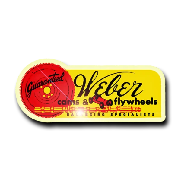 Weber Flywheels - Hot Rod Decals