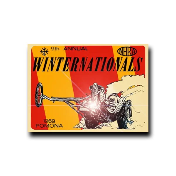 1969 Winternationals - Hot Rod Decals