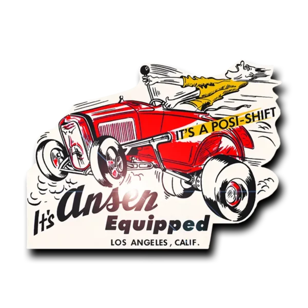 Ansen Equipped - Hot Rod Decals