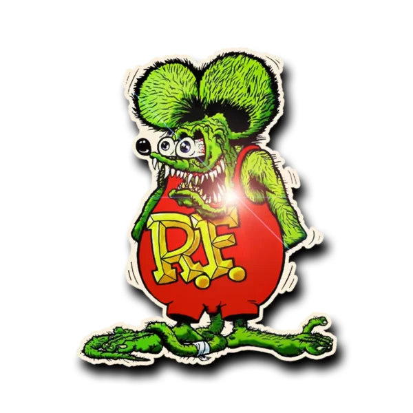 Rat Fink - Hot Rod Decals