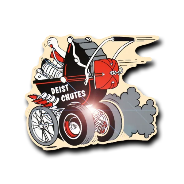 Deist Chutes - Hot Rod Decals
