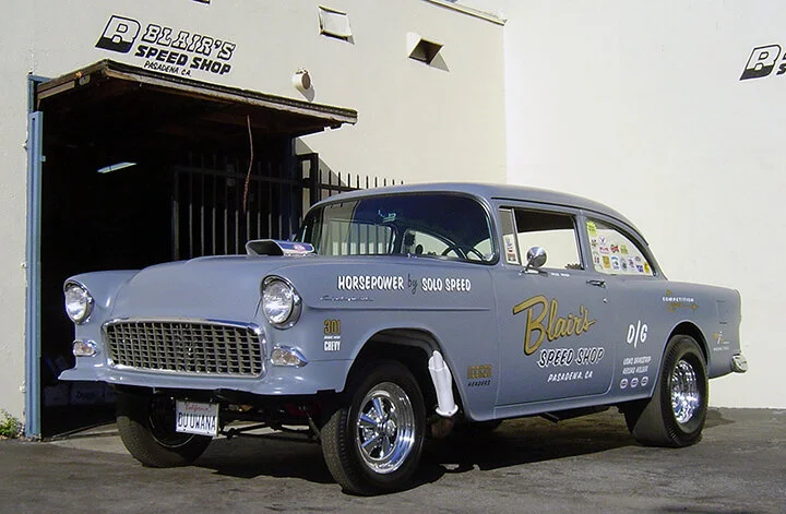 History of Blairs Speed Shop - Hot Rod Decals